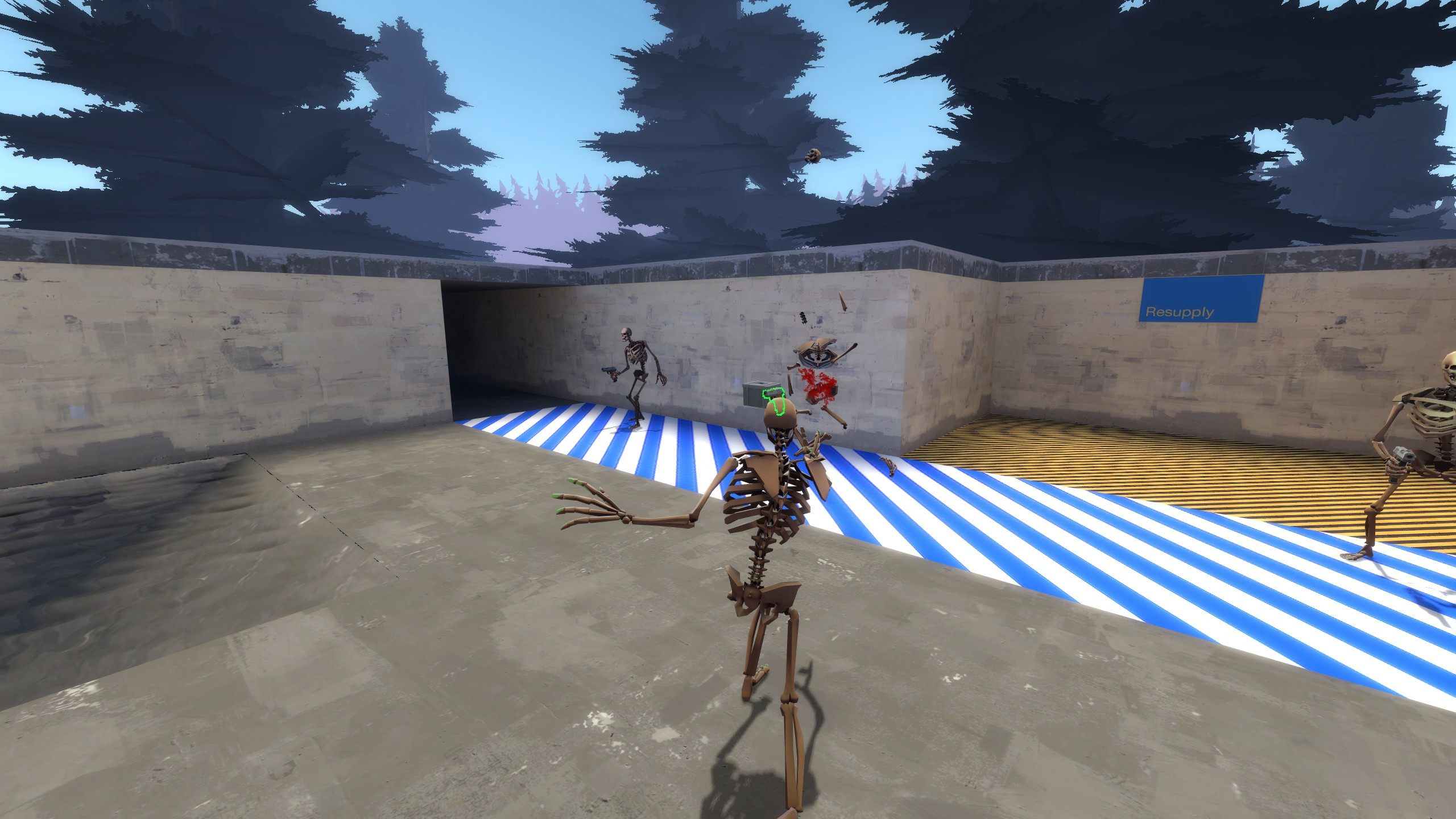 Skeleton Mercenary Mod for Open Fortress | OF Mods