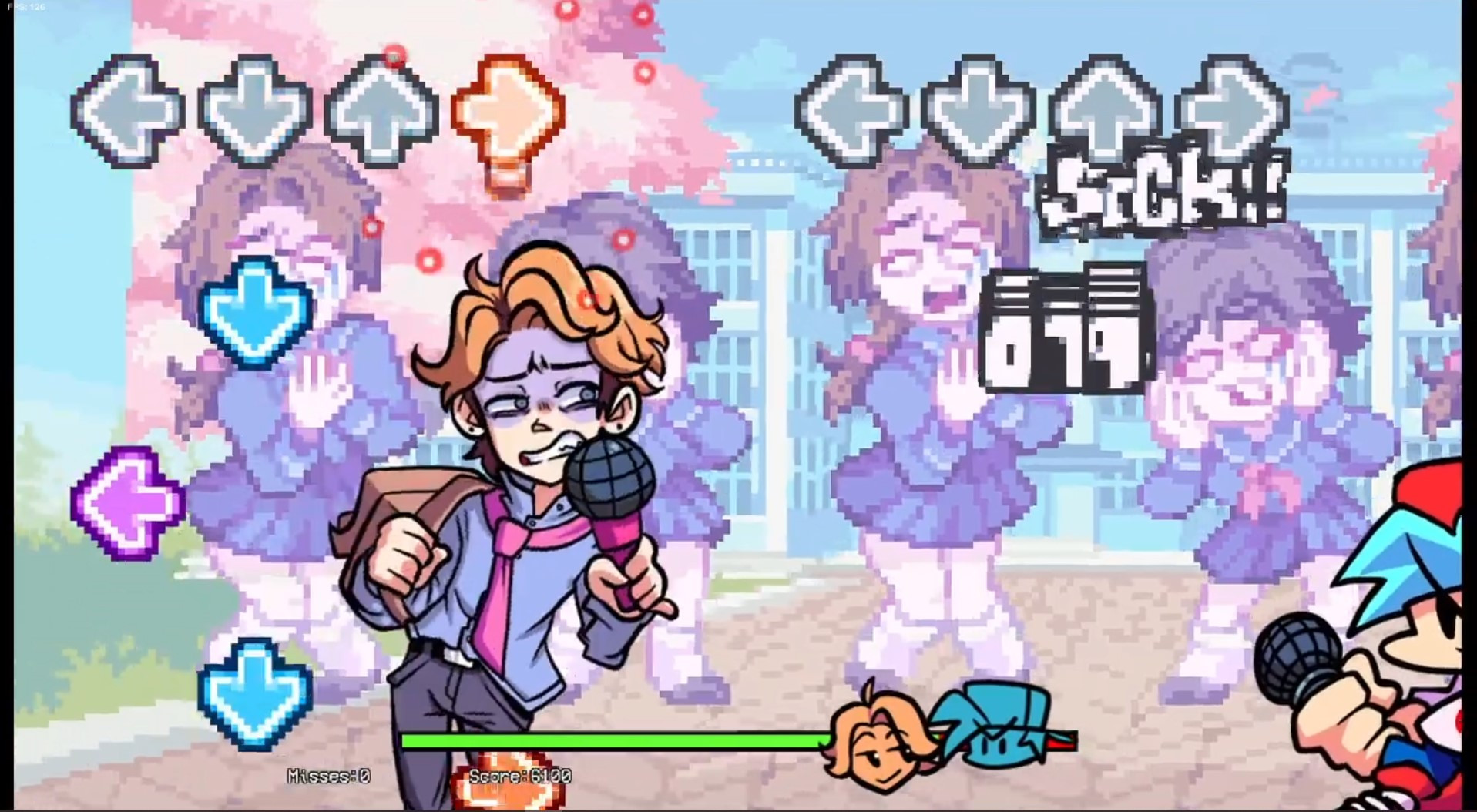 Senpai HD In Multiplayer Mod! [Friday Night Funkin'] [Mods]