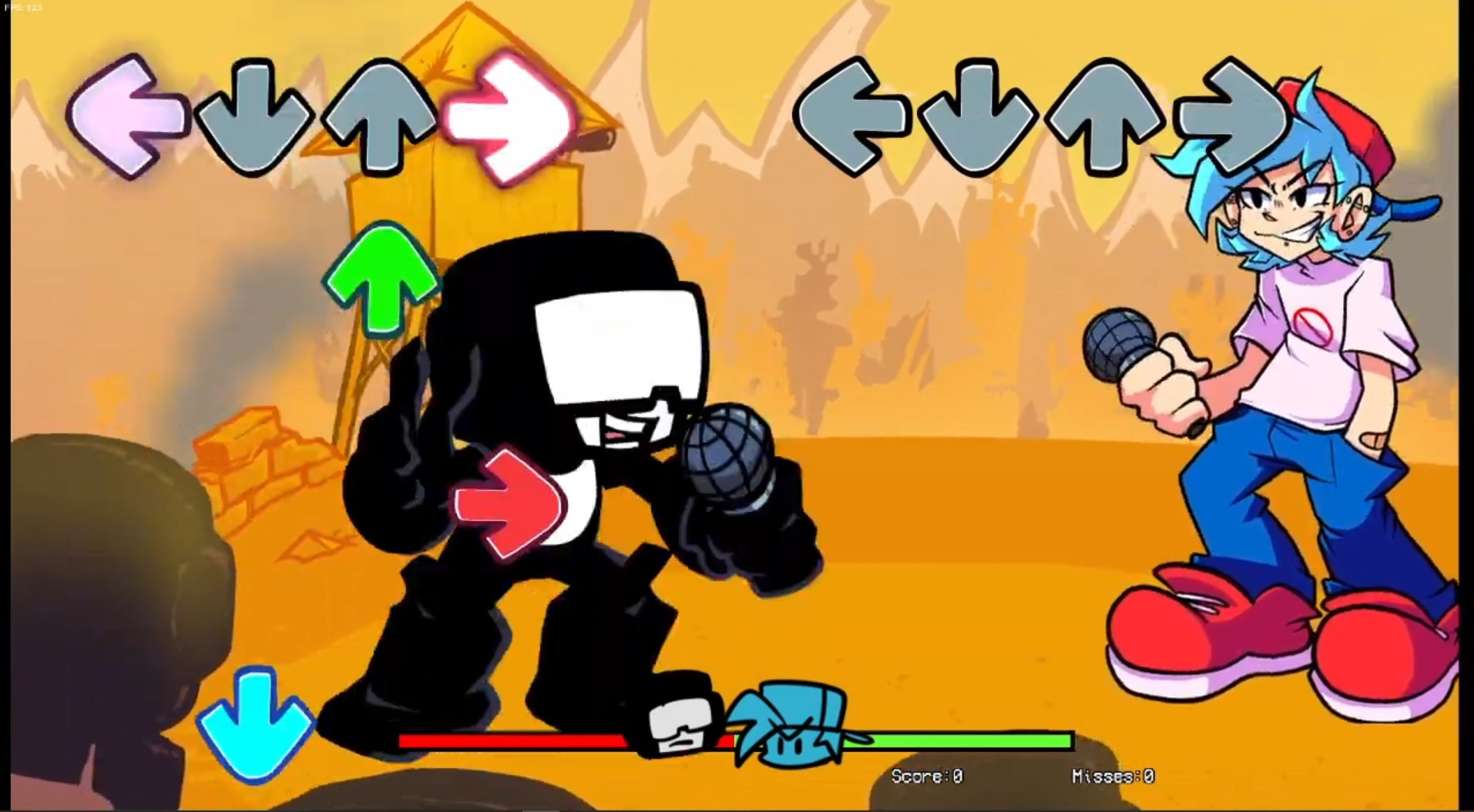 Tall Boyfriend In Multiplayer Mod! Mod for Friday Night Funkin' | FNF Mods