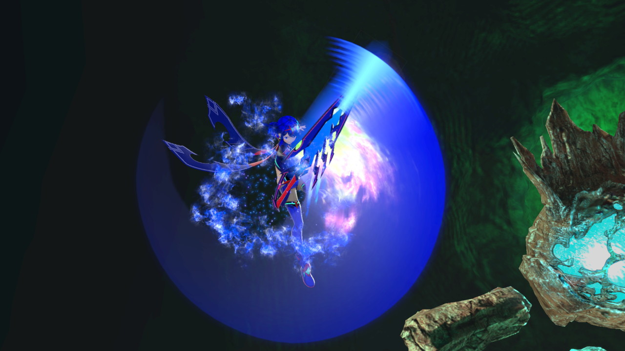 Blue Pyra & Pink Mythra + Blue & Pink Effects Mod for Super Smash Bros ...