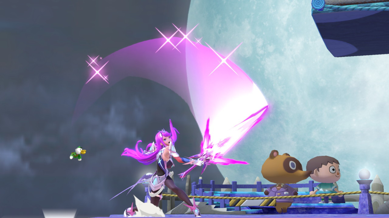 Blue Pyra & Pink Mythra + Blue & Pink Effects Mod for Super Smash Bros ...