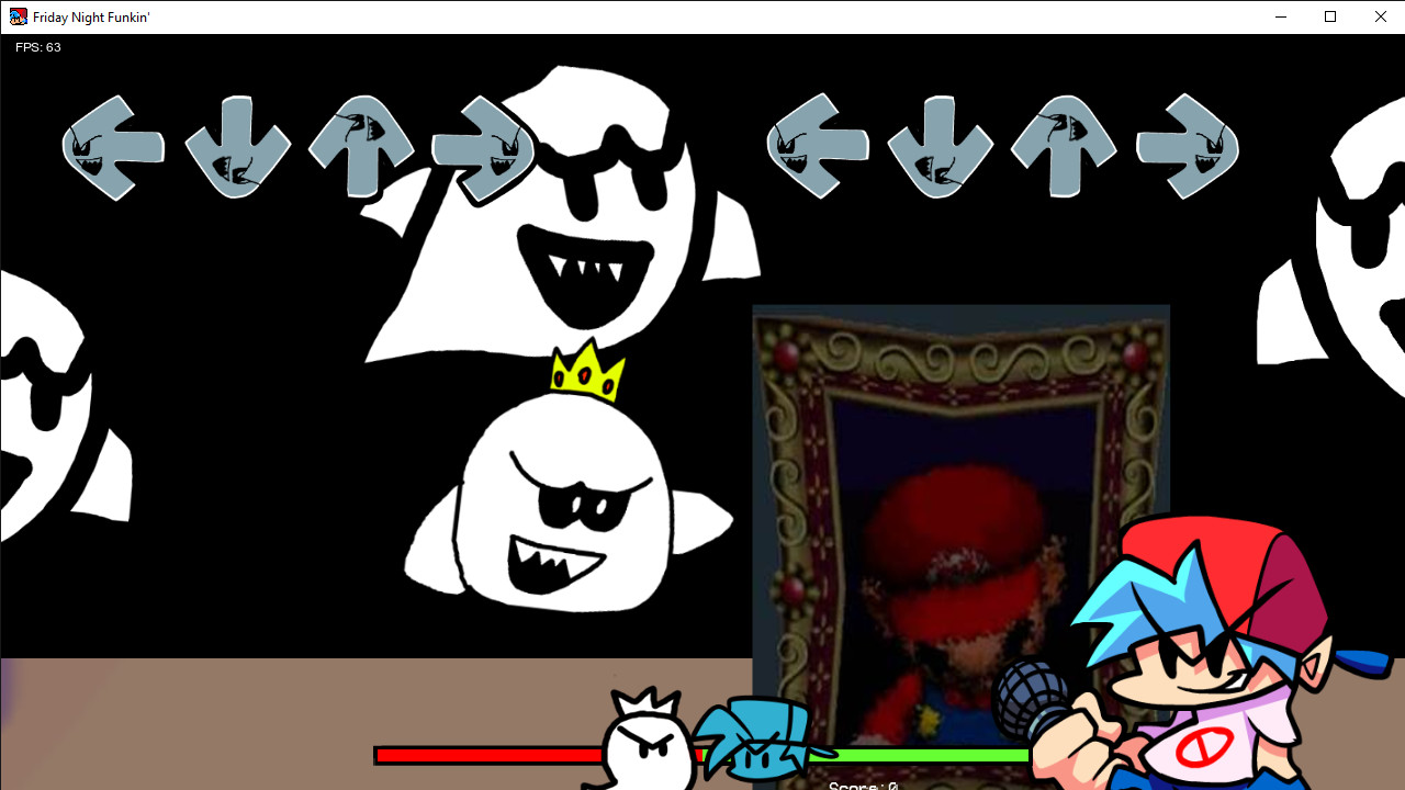 Vs king boo early beta Mod for Friday Night Funkin' | FNF Mods