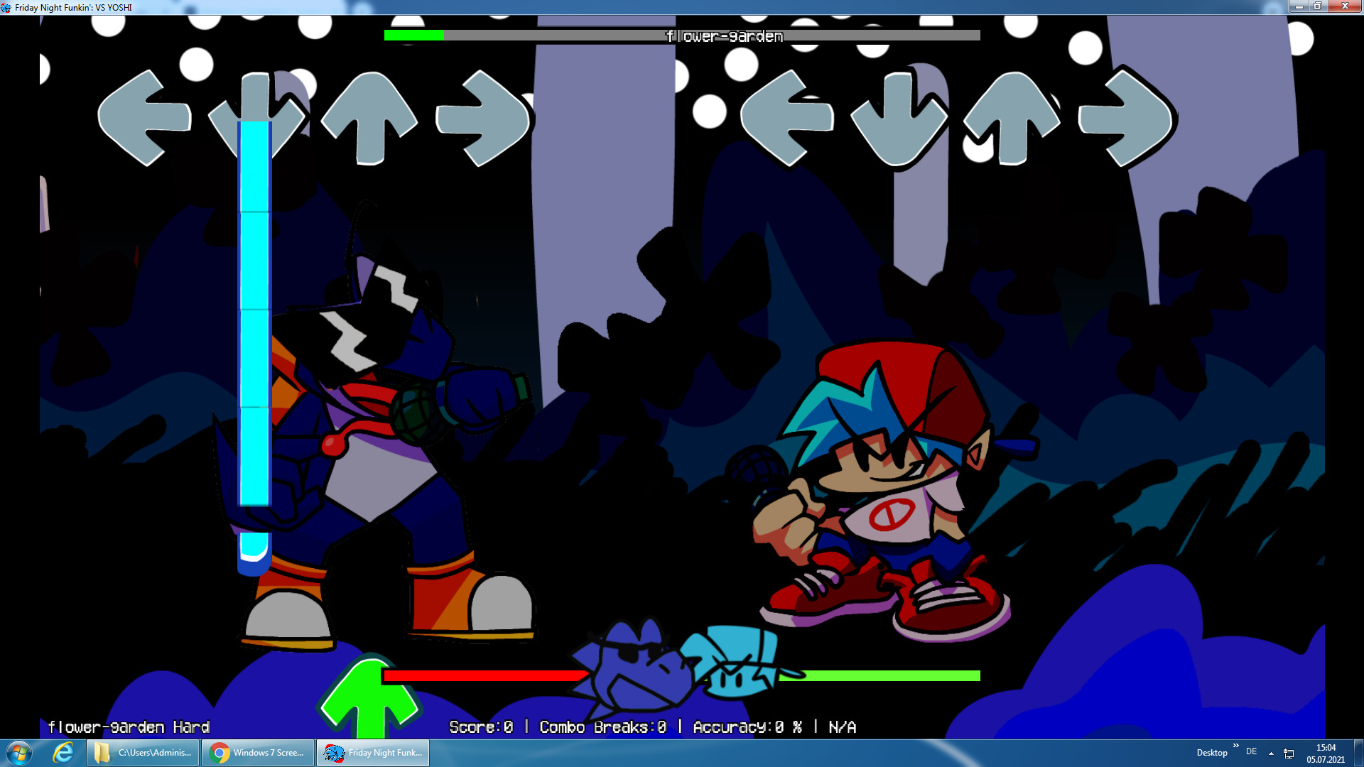 Vs.Boshi Skin (unoficall) [Friday Night Funkin'] [Mods]