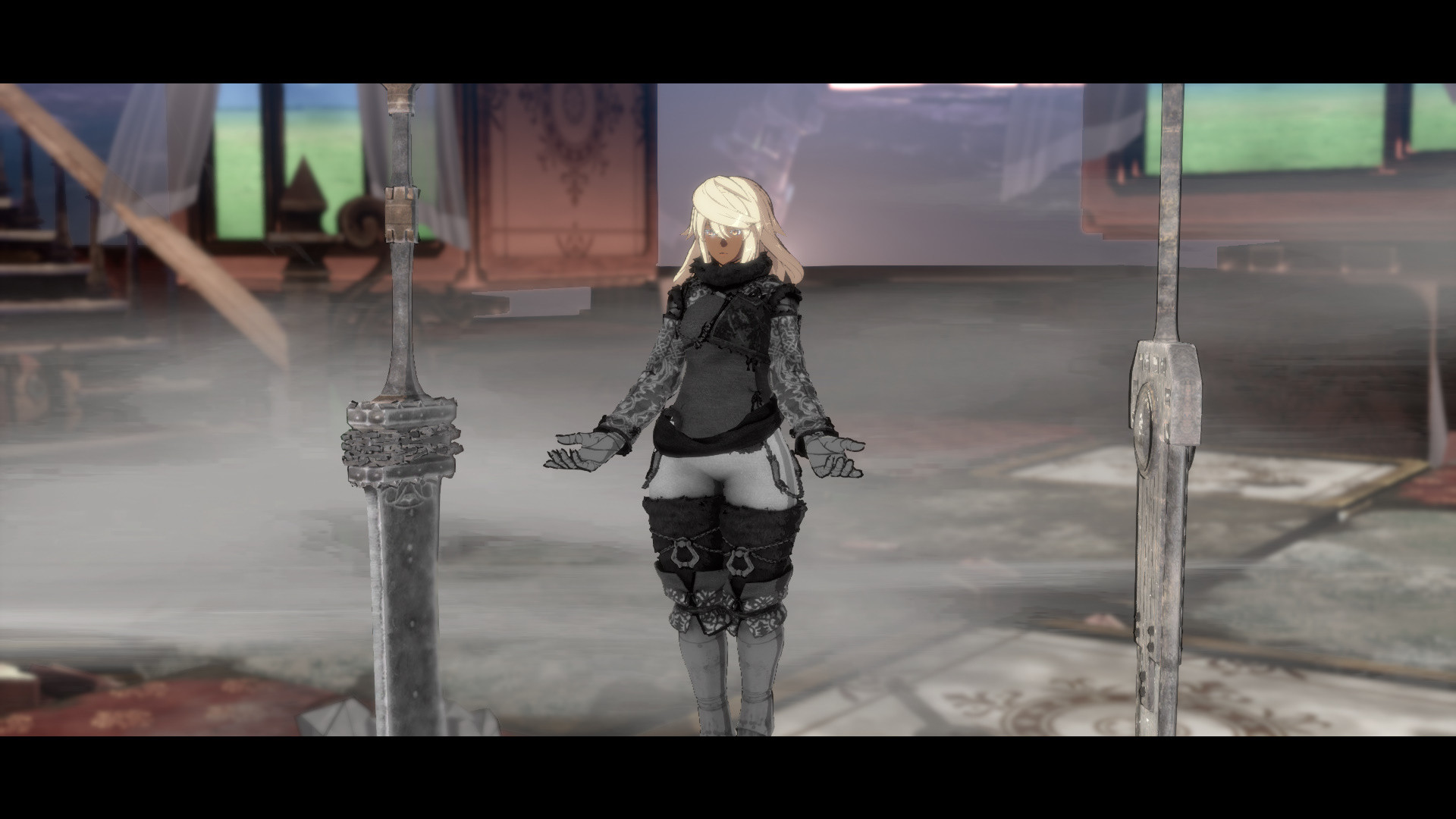 Nier Automata weapon for Ramlethal Mod for GUILTY GEAR -STRIVE- | GGST Mods