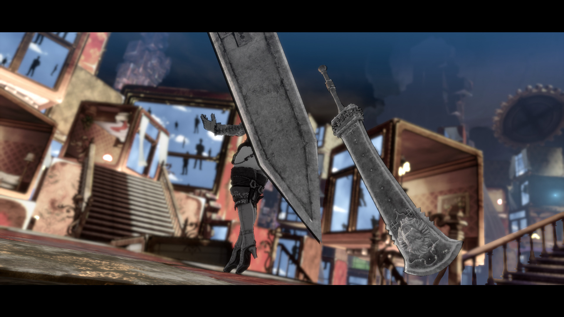 Nier Automata weapon for Ramlethal Mod for GUILTY GEAR -STRIVE- | GGST Mods