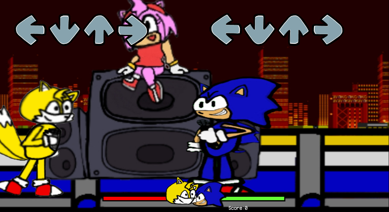 FNF sonic edition Mod for Friday Night Funkin' | FNF Mods