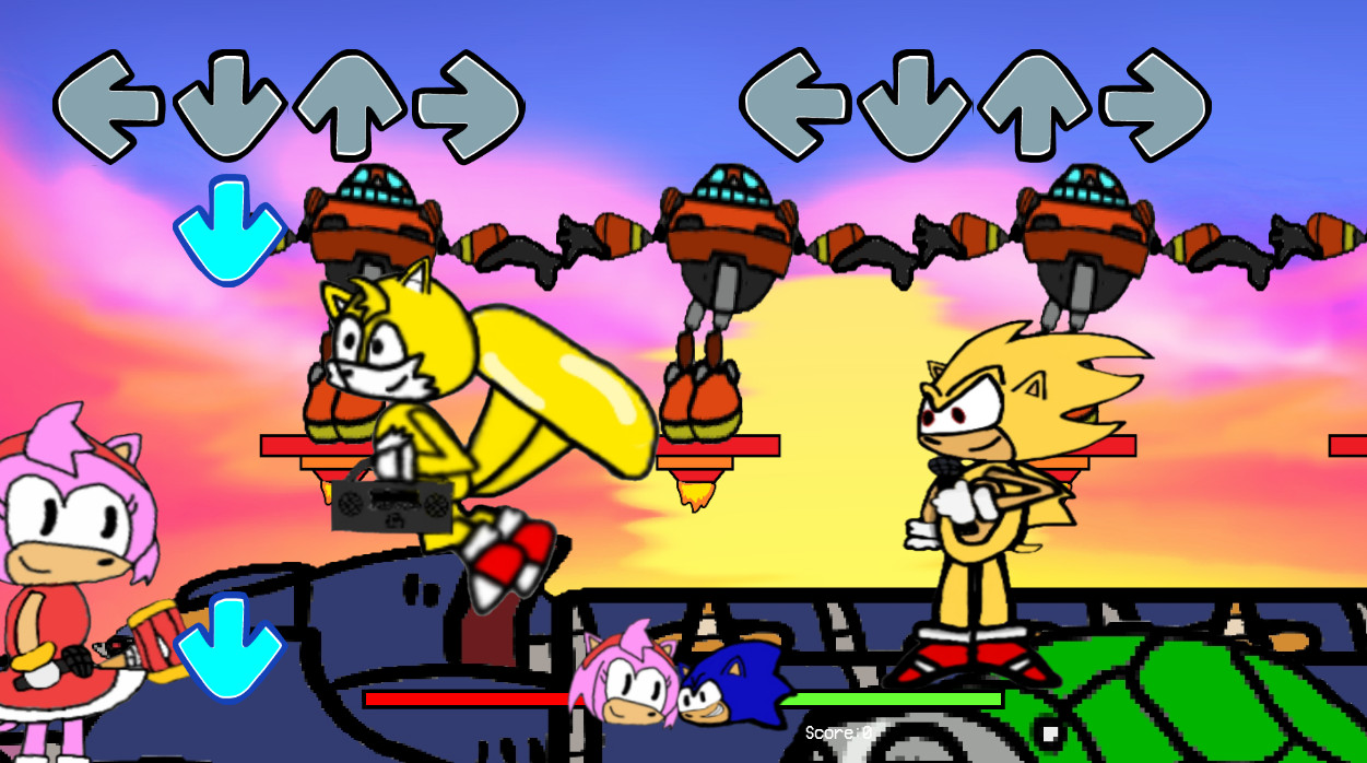 FNF sonic edition Mod for Friday Night Funkin' | FNF Mods