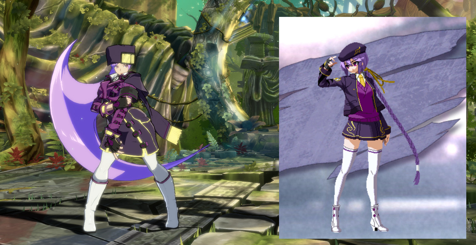 Eltnum Millia + Uni colors (colors 1-11) Mod for GUILTY GEAR -STRIVE ...