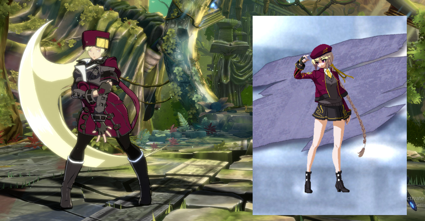 Eltnum Millia + Uni colors (colors 1-11) Mod for GUILTY GEAR -STRIVE ...