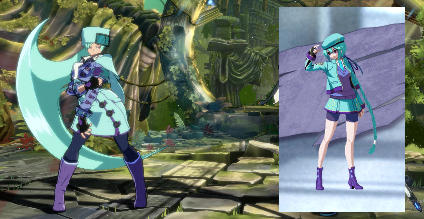 Eltnum Millia + Uni colors (colors 1-11) Mod for GUILTY GEAR -STRIVE ...