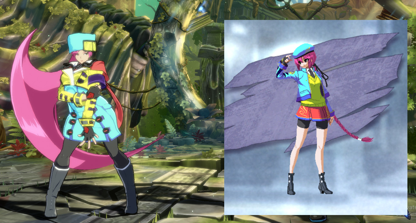 Eltnum Millia + Uni colors (colors 1-11) Mod for GUILTY GEAR -STRIVE ...