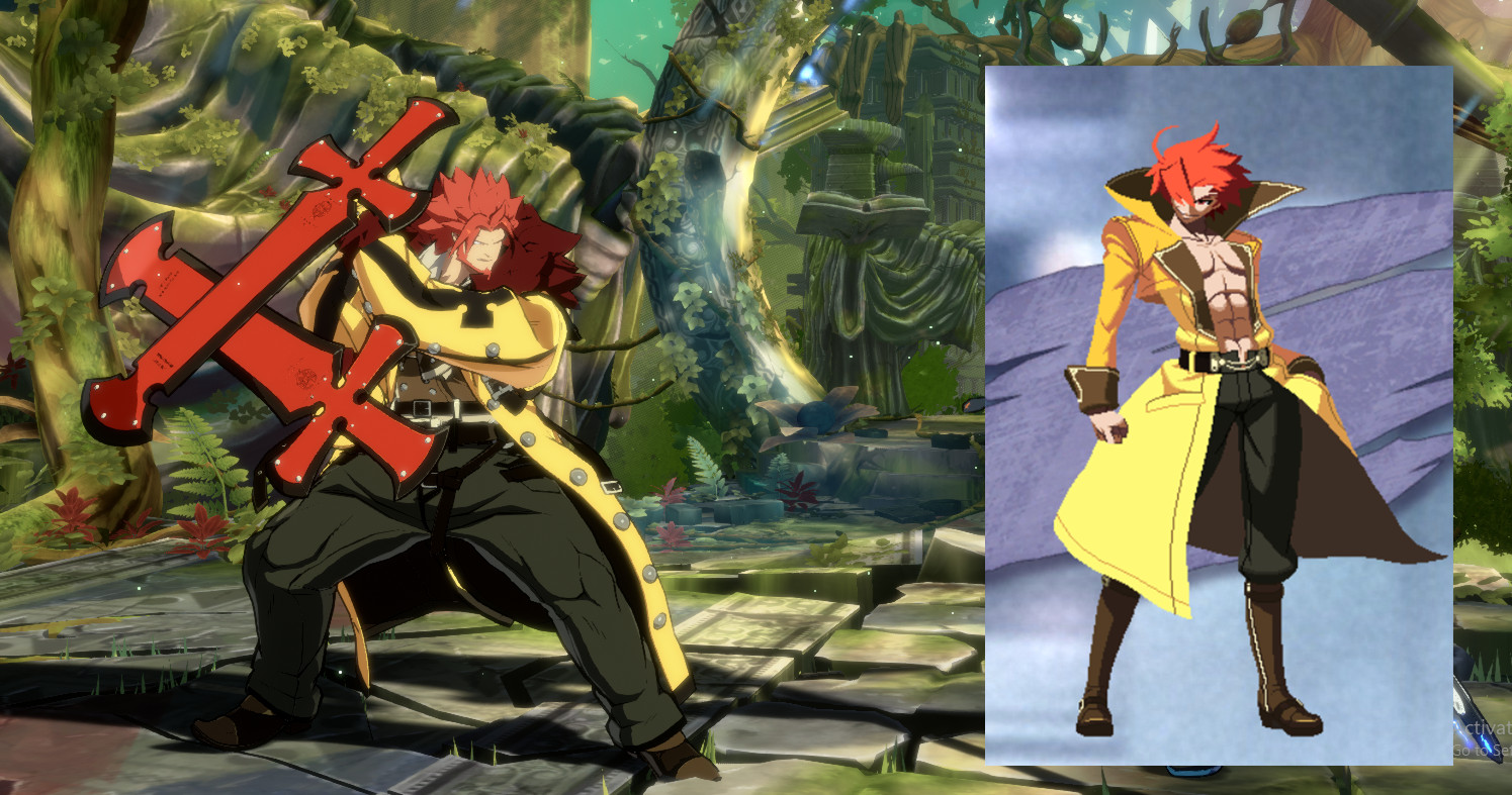 Gordeau Leo + Uni Colors (Colors 1-11) Mod for GUILTY GEAR -STRIVE ...
