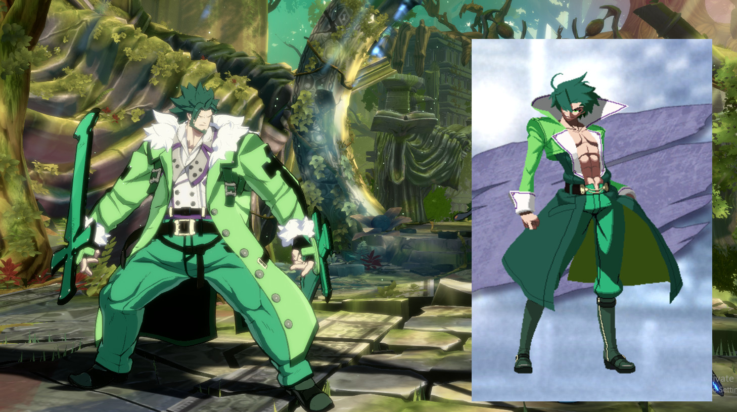 Gordeau Leo + Uni Colors (Colors 1-11) Mod for GUILTY GEAR -STRIVE ...