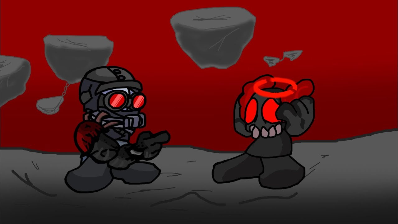 Ex Tricky VS Ex Tiky Mod for Friday Night Funkin' | FNF Mods