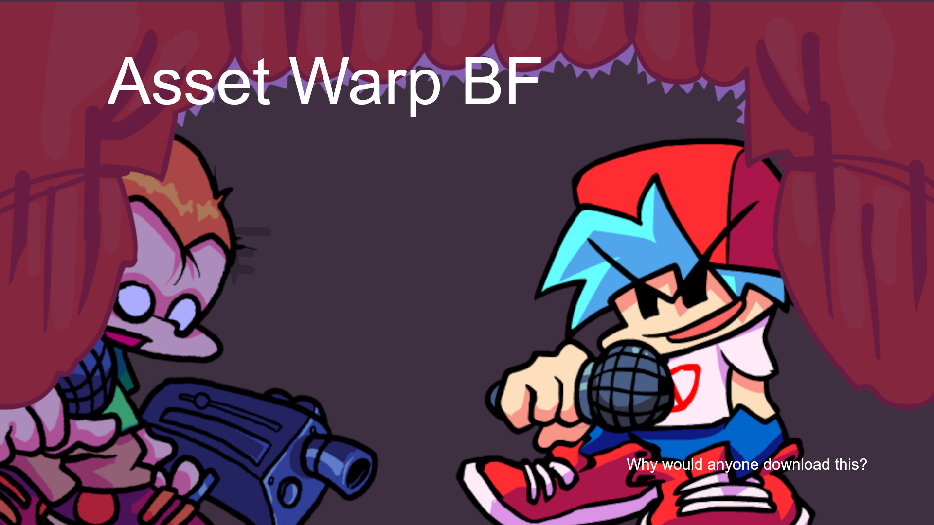 Asset Warp BF Mod for Friday Night Funkin' | FNF Mods