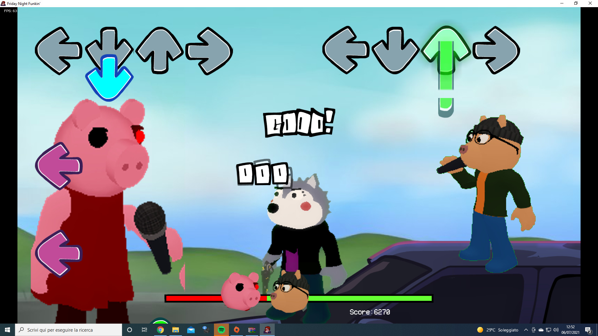 friday night funkin' piggy edition in 3D [Friday Night Funkin'] [Mods]