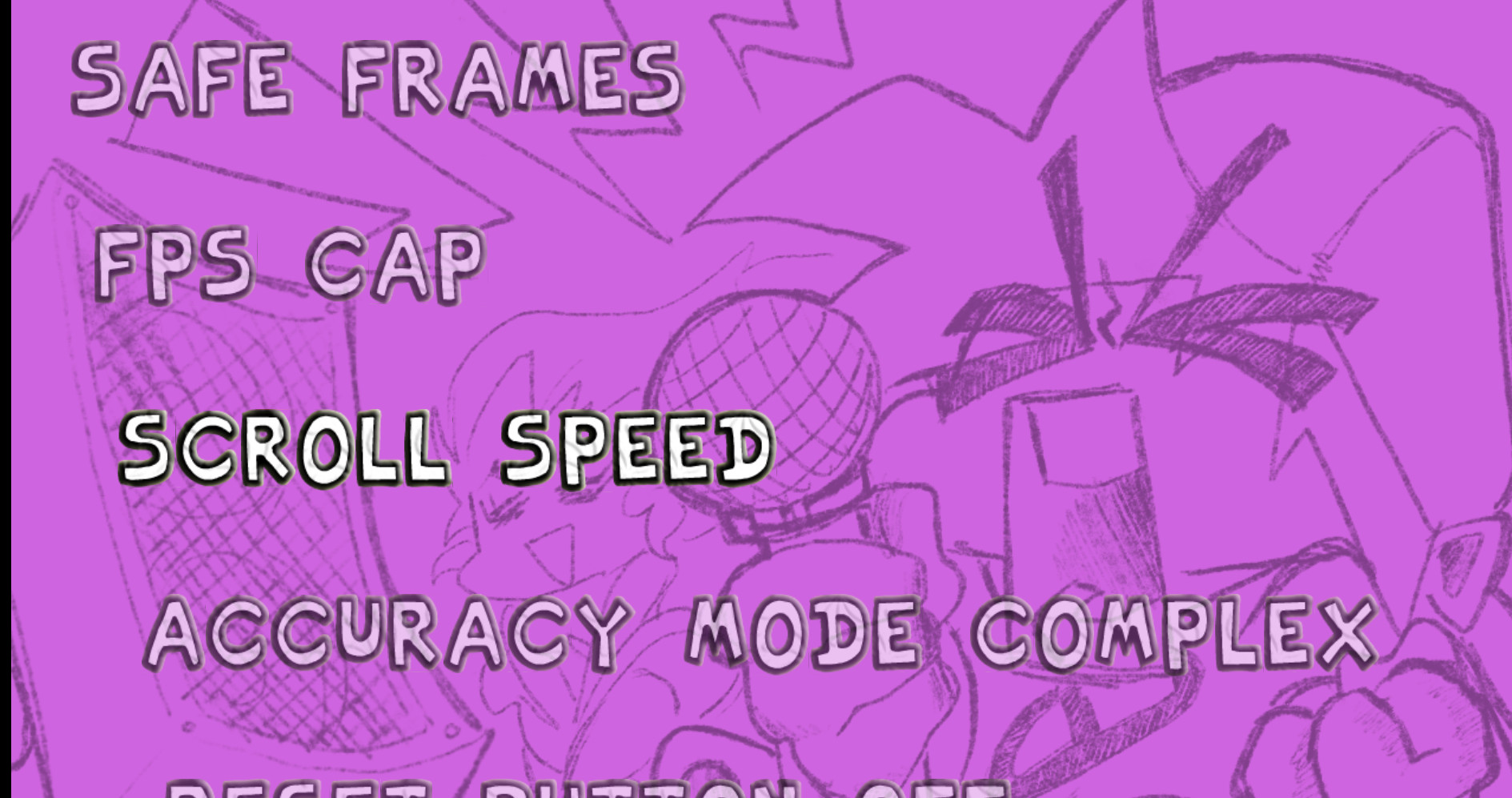 FNF Alphabet but with Cool Shading Mod for Friday Night Funkin' | FNF Mods