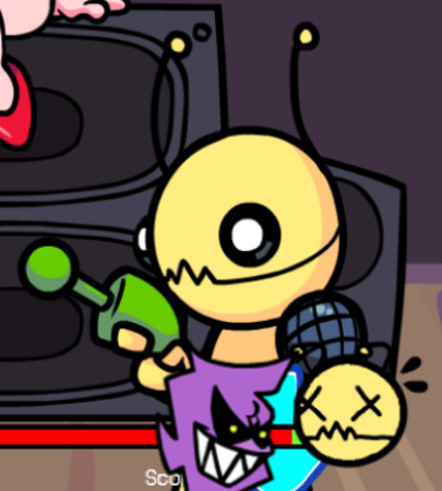 Alien Hominid over BF [Friday Night Funkin'] [Mods]