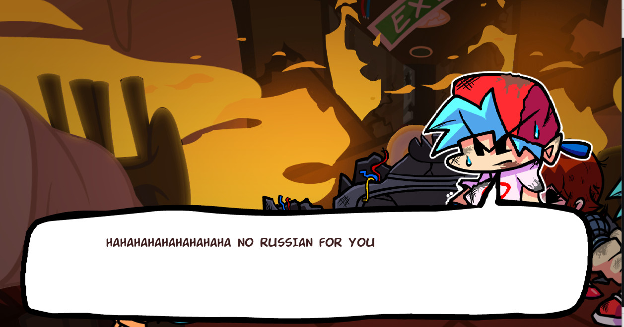 Genocide but tabi died in the explosion Mod for Friday Night Funkin ...