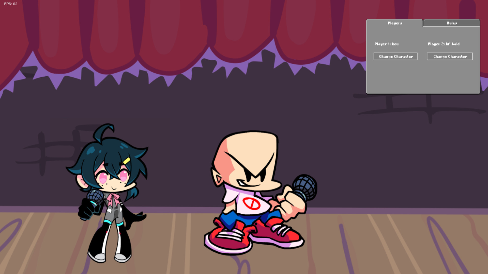 Kou in FNF Multi Mod for Friday Night Funkin' | FNF Mods