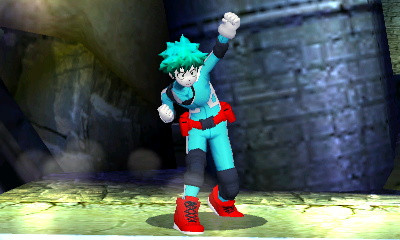 Deku - Izuku Midoriya Mod for Super Smash Bros. (3DS) | SSB3DS Mods