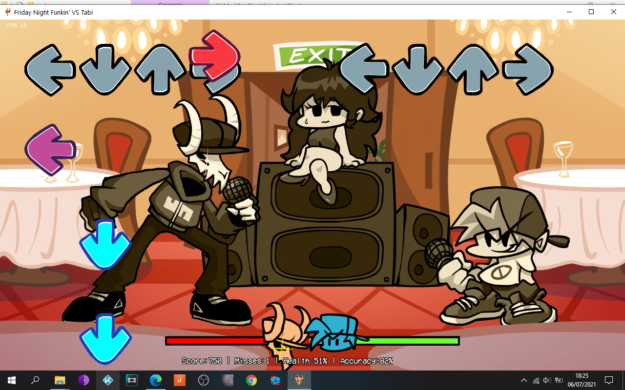 EX Mod But This Black And White Mod for Friday Night Funkin' | FNF Mods