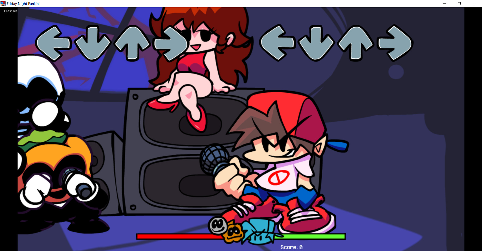 BF with brown hair Mod for Friday Night Funkin' | FNF Mods