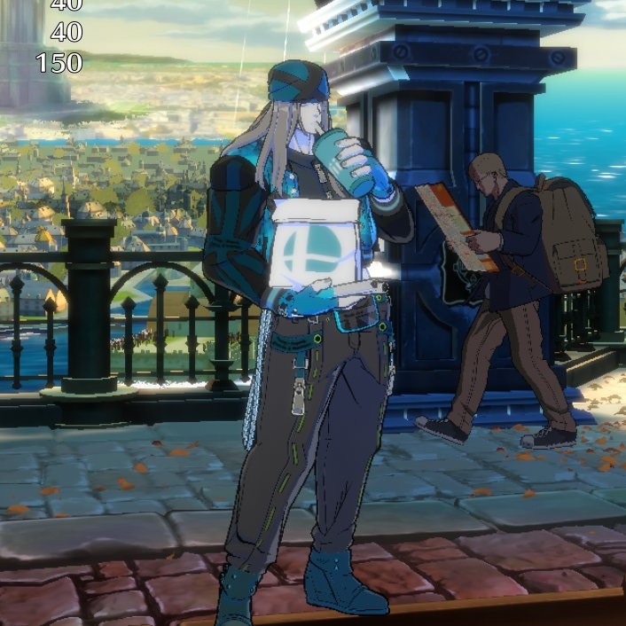 Axl Low Wii Fit Trainer [GUILTY GEAR -STRIVE-] [Mods]