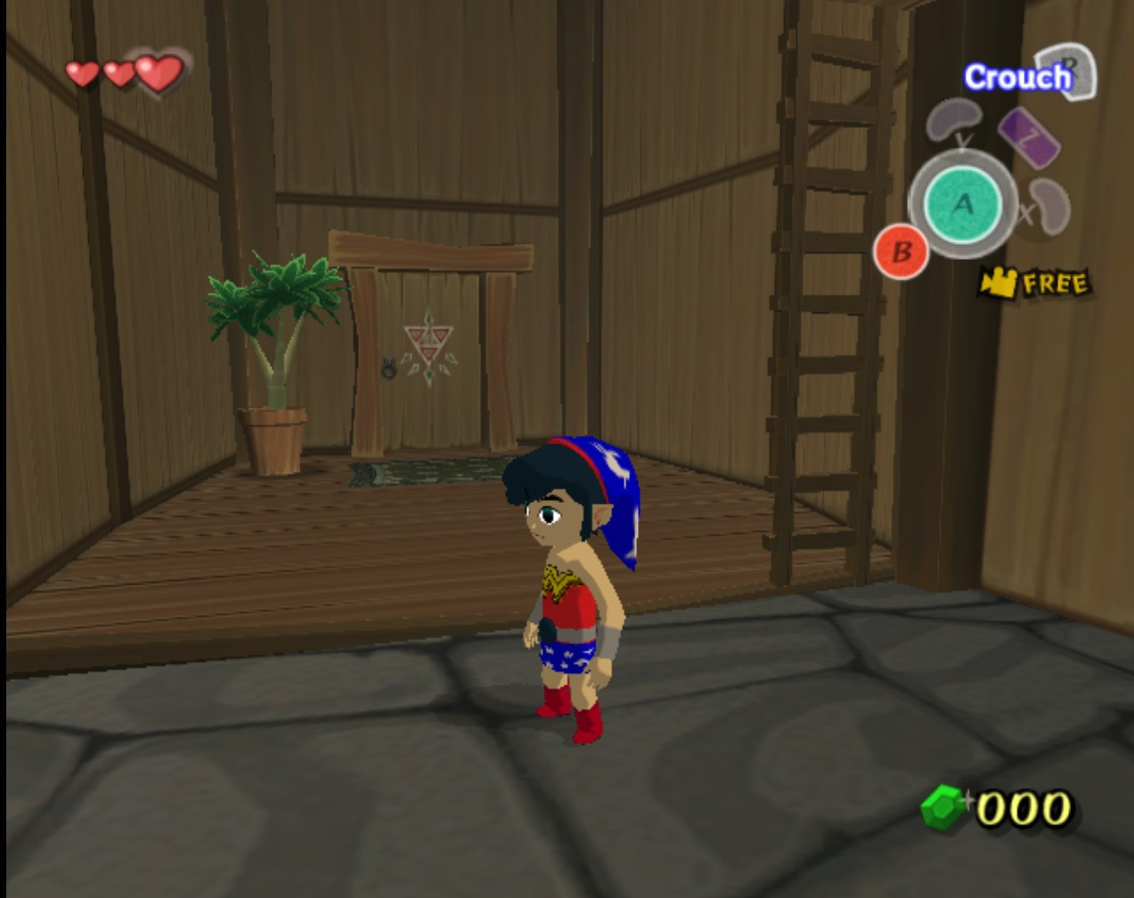 Wonder Woman skin draft [The Legend of Zelda: The Wind Waker] [Mods]