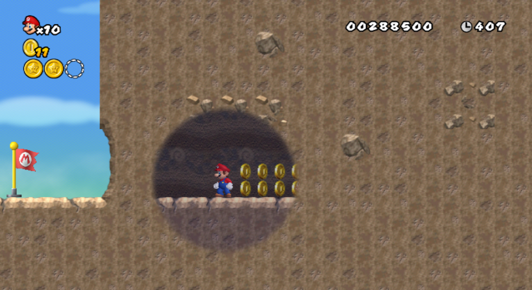 Crusty Cliffs [New Super Mario Bros. Wii] [Mods]