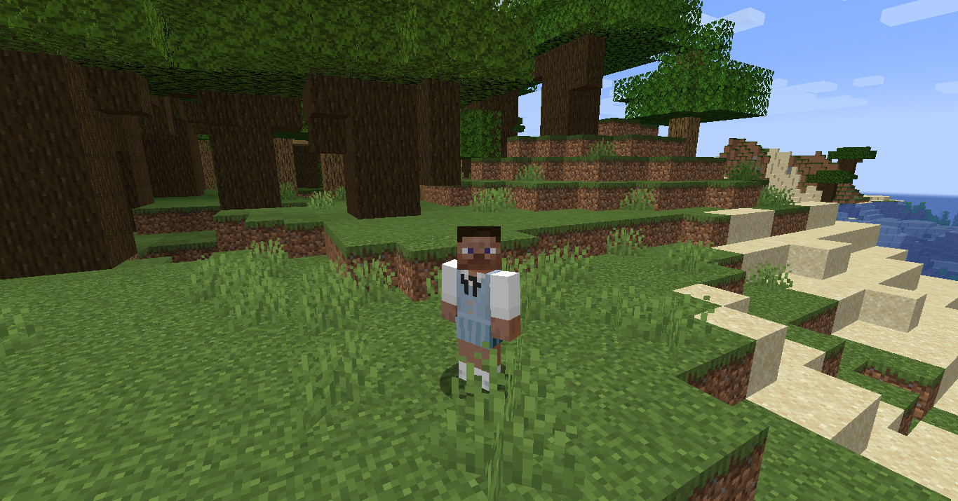Steve in LOONA 1/3 Outfit Mod for Minecraft: Java Edition | MC Mods