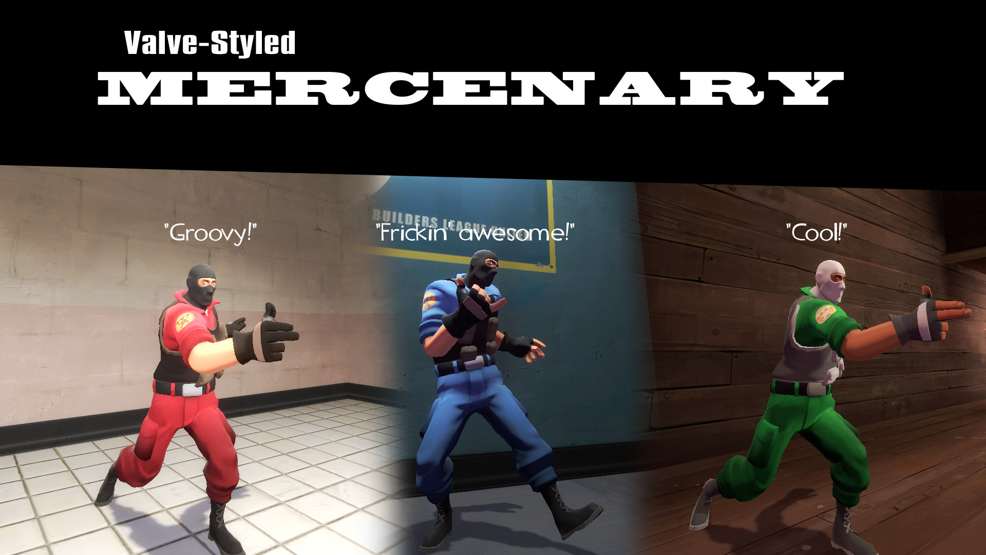 Valve-Styled Mercenary Mod for Open Fortress | OF Mods