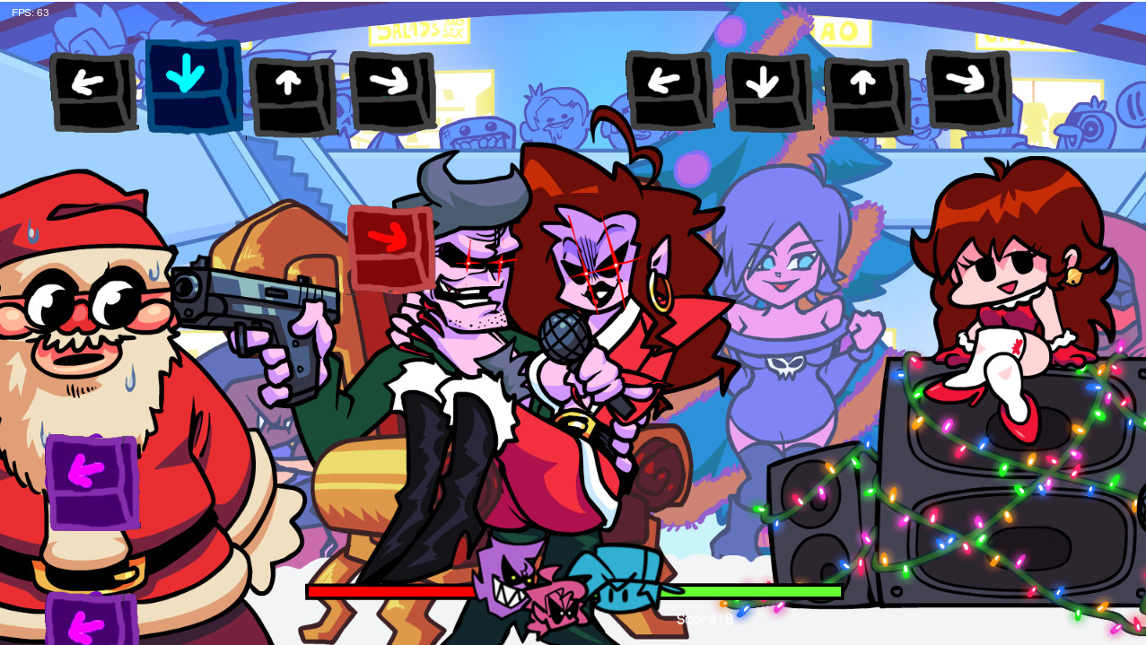 Arrow Keys over Notes Mod for Friday Night Funkin' | FNF Mods