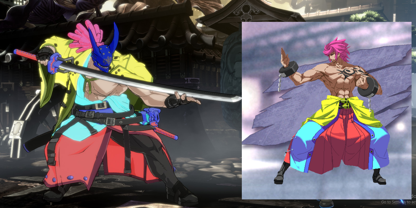 Enkidu Nago + Uni Colors (Colors 1-11) Mod for GUILTY GEAR -STRIVE ...