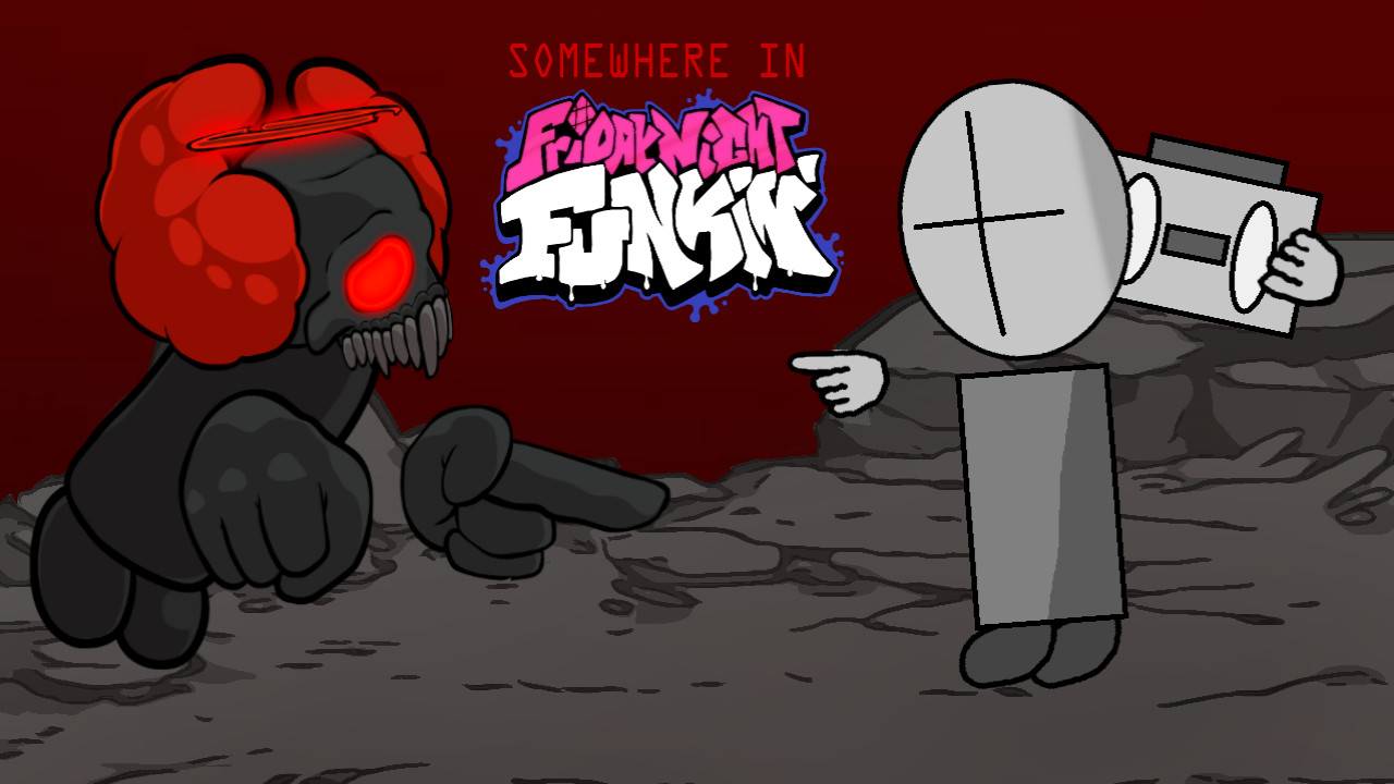 Boom Box Grunt Over BF w/Icons! Mod for Friday Night Funkin' | FNF Mods