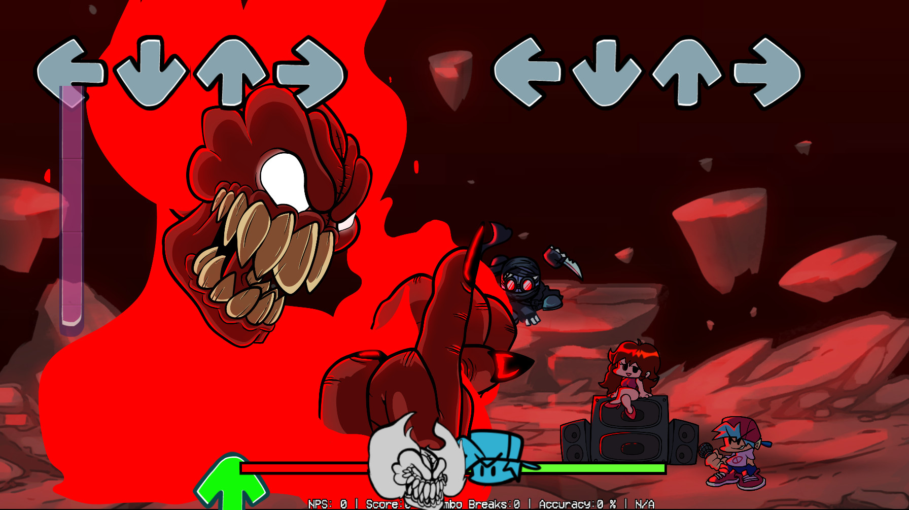 FNF Vs Tricky: No Red Anymore [Friday Night Funkin'] [Mods]