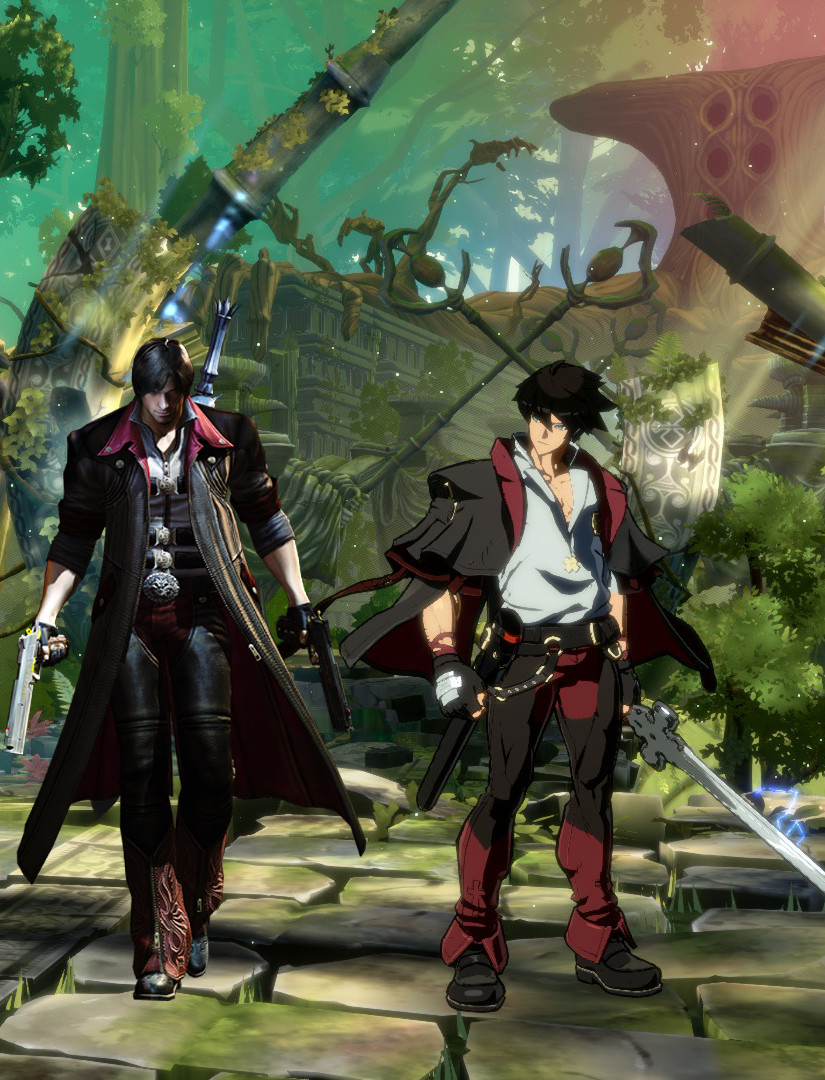 Dante DMC4 Recolor Ky Mod for GUILTY GEAR -STRIVE- | GGST Mods