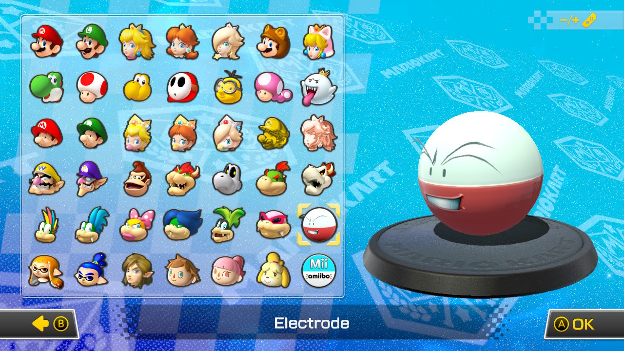 Electrode- Rolling Ball Mod Mod for Mario Kart 8 Deluxe | MK8D Mods