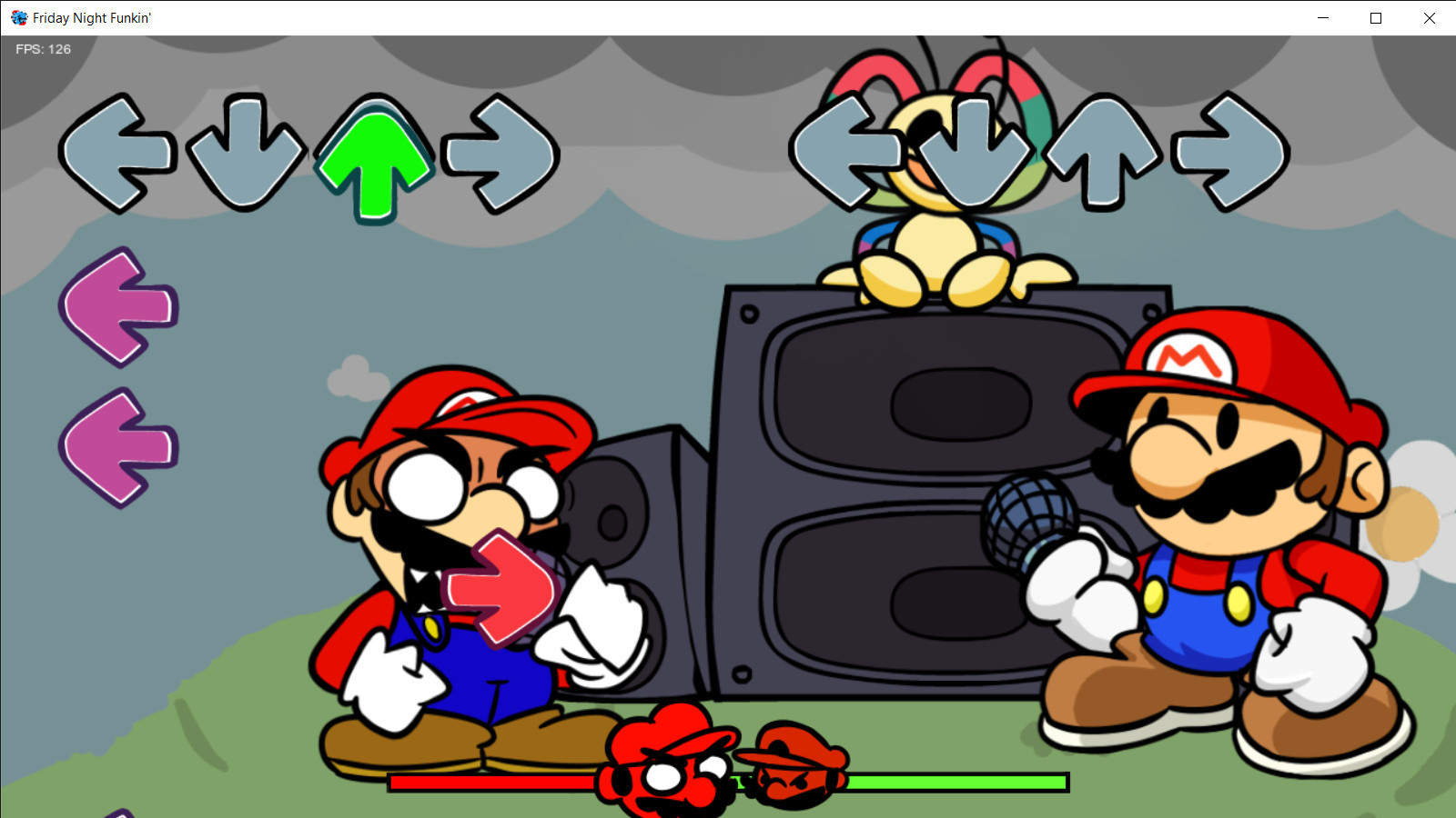 FNF Real Mario: over Boyfriend [Friday Night Funkin'] [Mods]