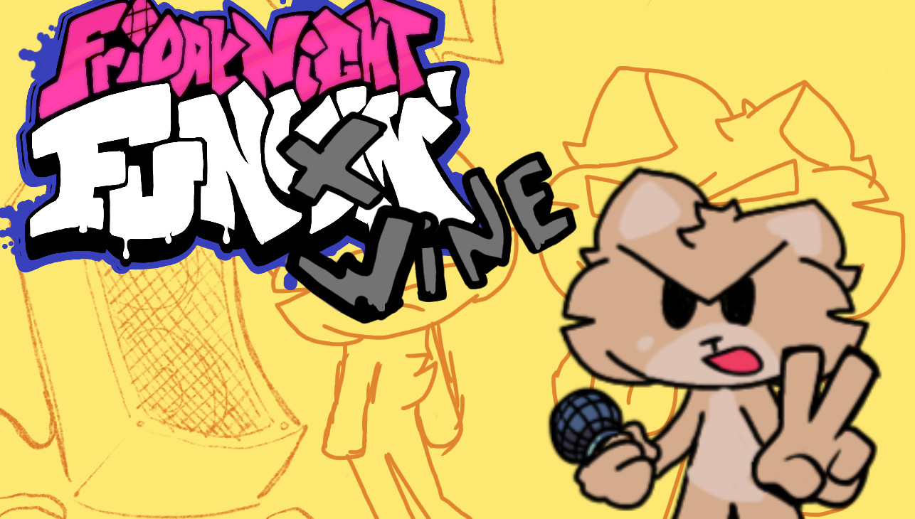 Friday night funkin x WINE XD wipMOD Mod for Friday Night Funkin' | FNF ...