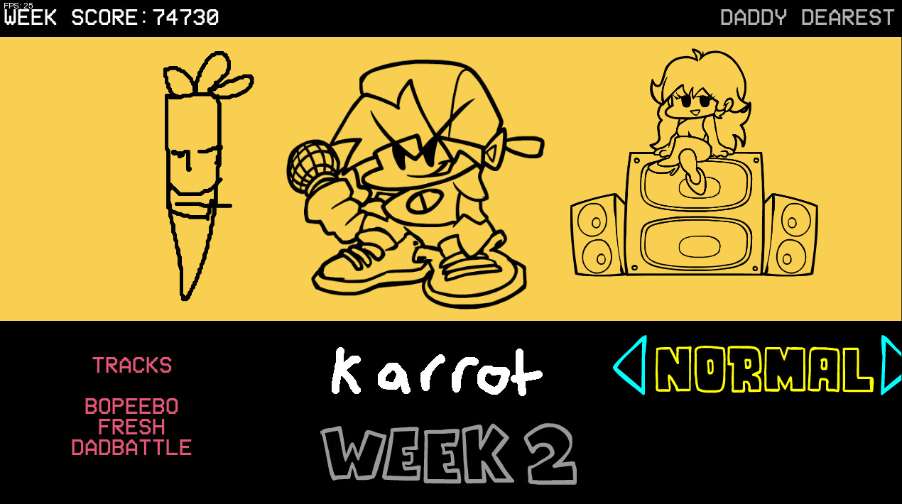 VS Karrot [Full Week] Mod for Friday Night Funkin' | FNF Mods