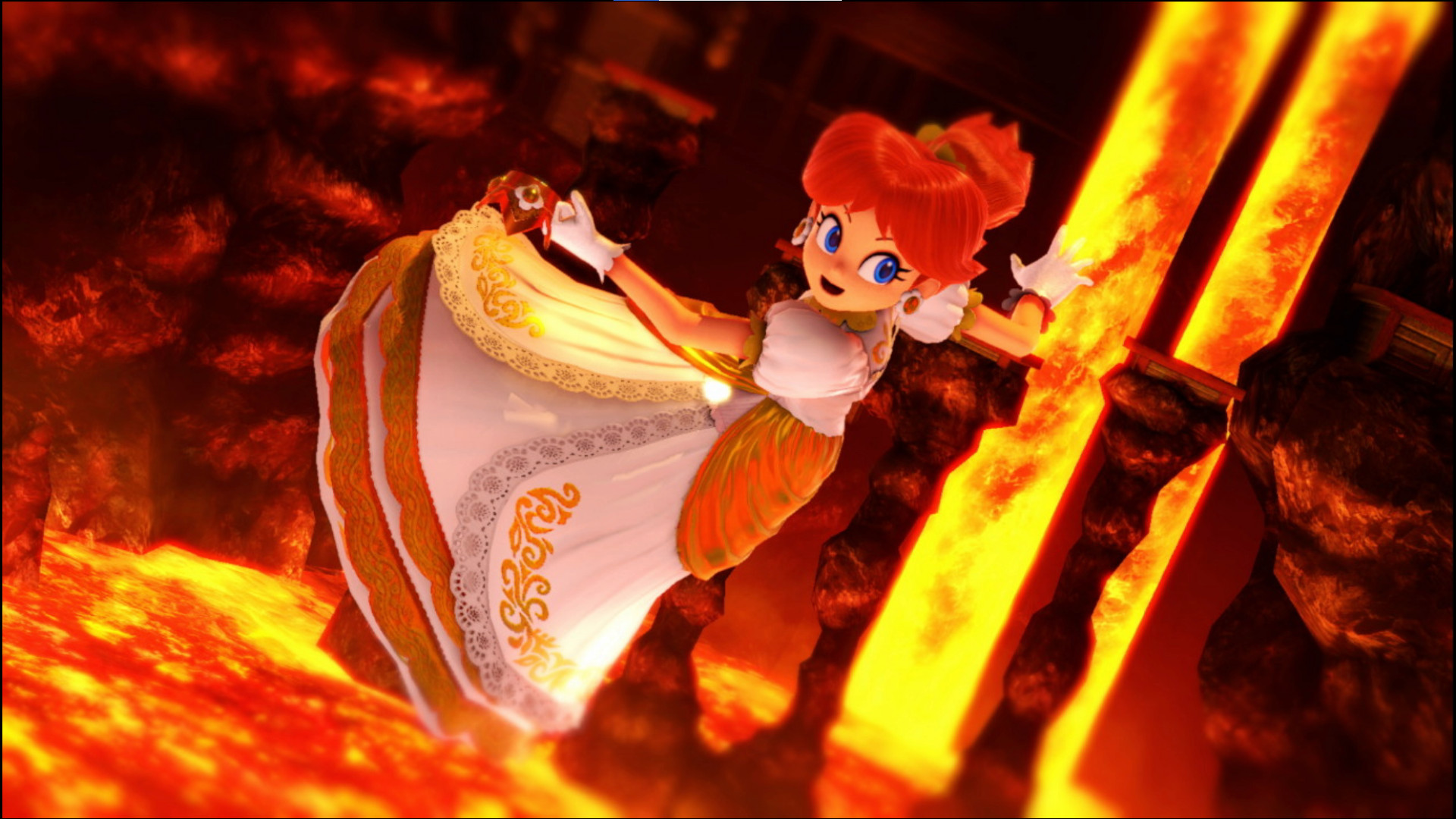 Fire Daisy Mod for Super Smash Bros. Ultimate | SSBU Mods