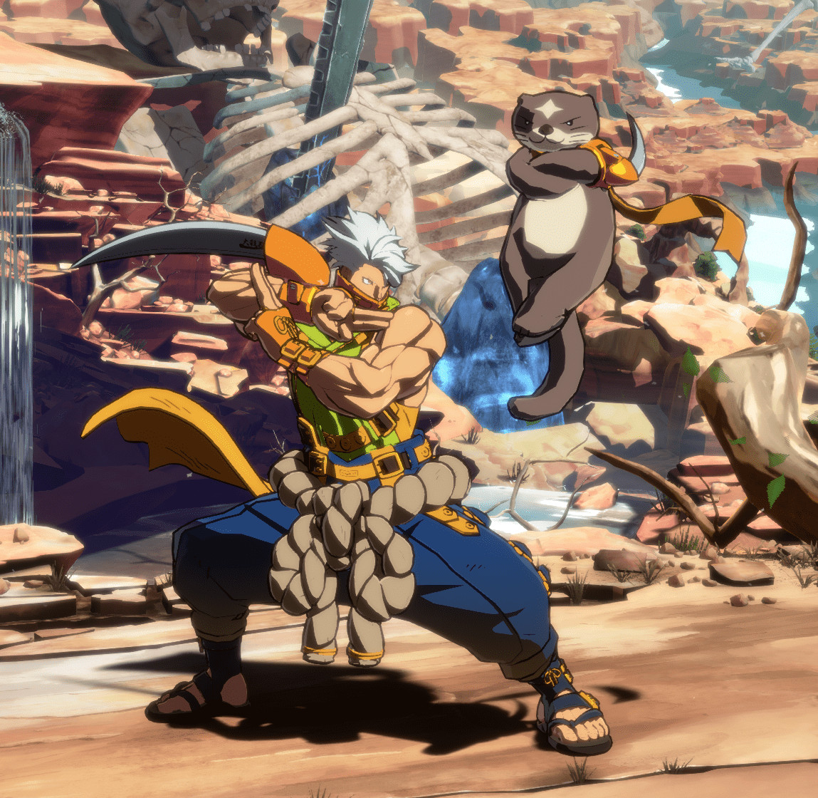 Old Zeku over Chipp Color 05 Mod for GUILTY GEAR -STRIVE- | GGST Mods