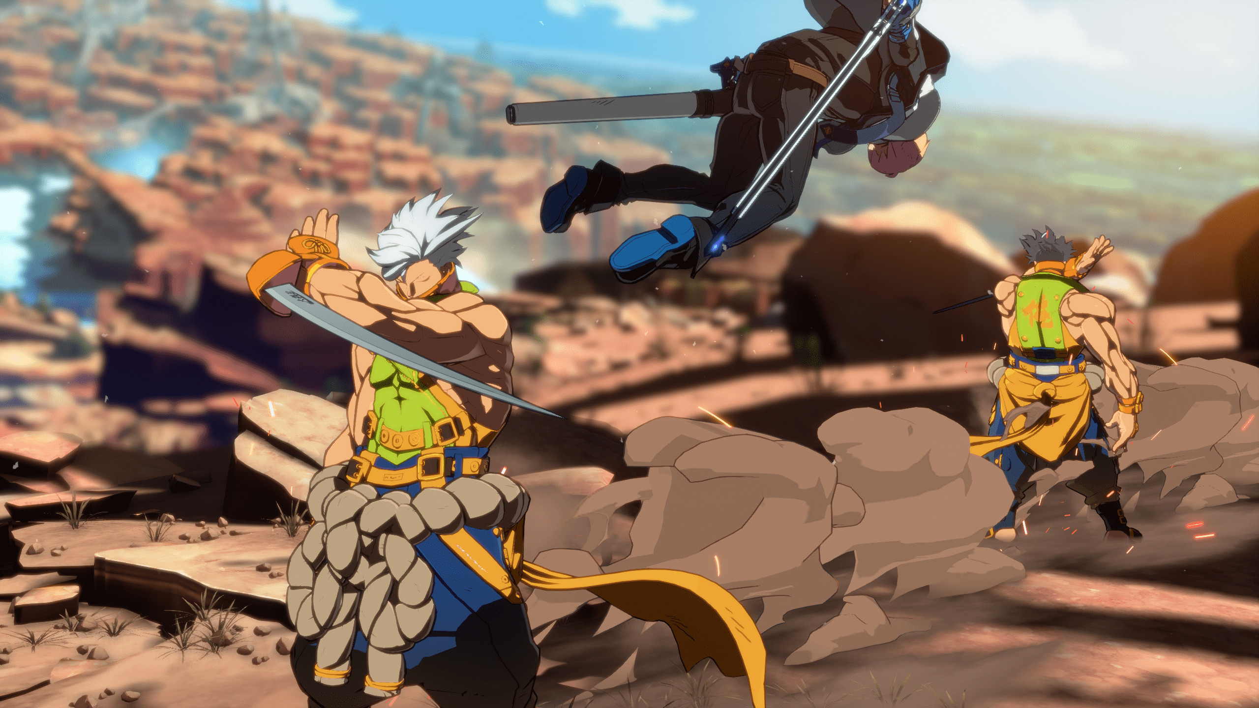 Old Zeku over Chipp Color 05 Mod for GUILTY GEAR -STRIVE- | GGST Mods