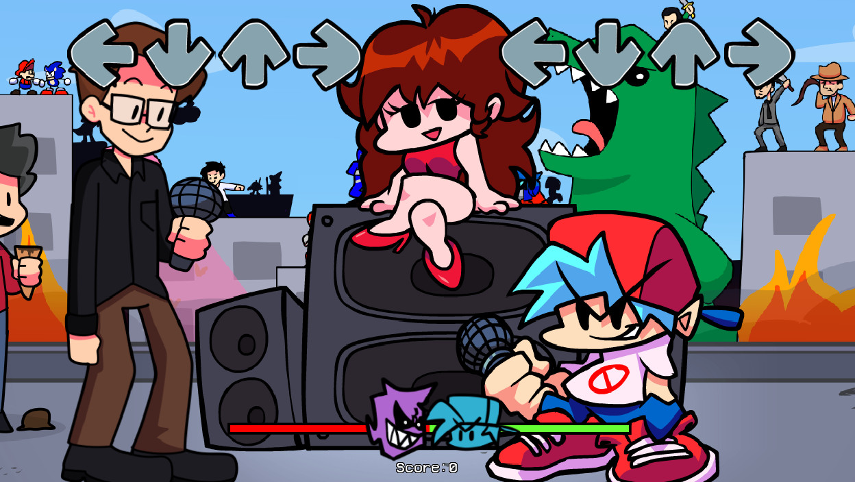 The Ultimate Showdown of Ultimate Destiny Mod for Friday Night Funkin ...