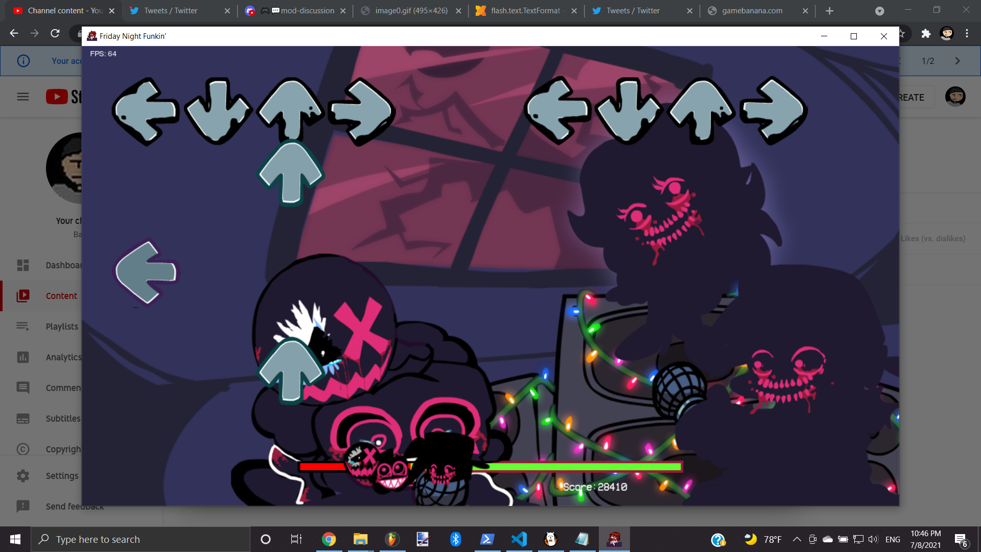 FNF Corruption: Chiller Rechart [Friday Night Funkin'] [Mods]