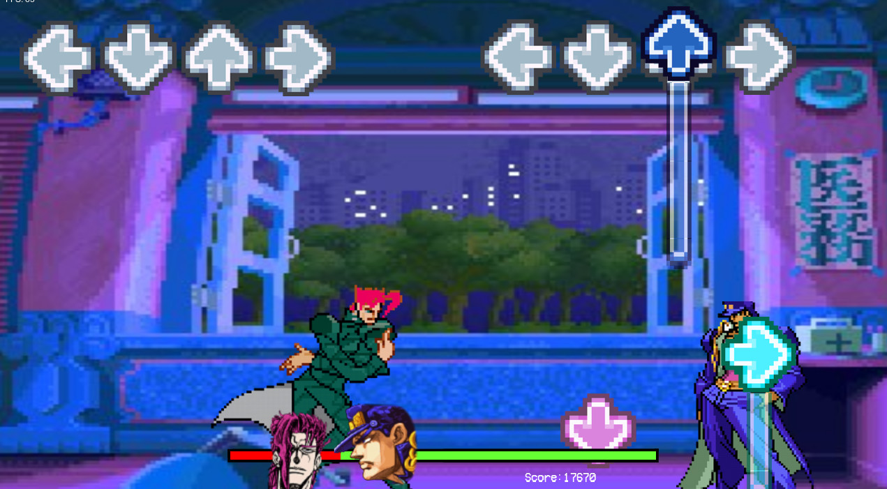 Jojo all star Mod for Friday Night Funkin' | FNF Mods