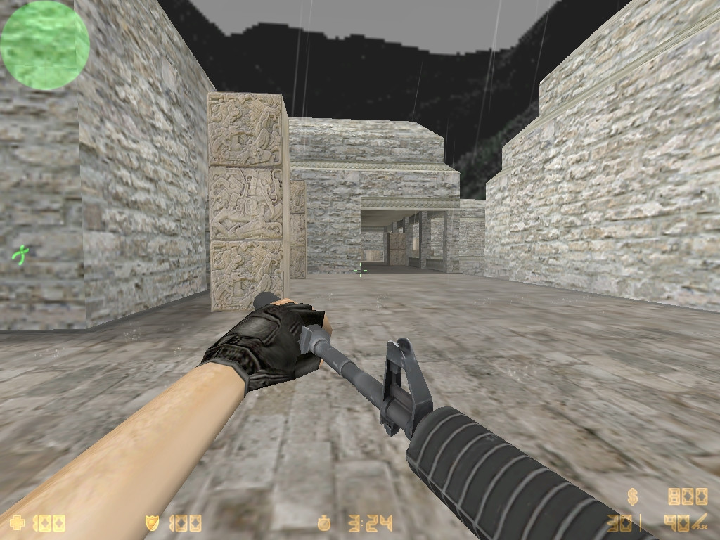 CSGO M4a1 on Brain Collector's BF3 Animation Mod for Counter-Strike 1.6 ...
