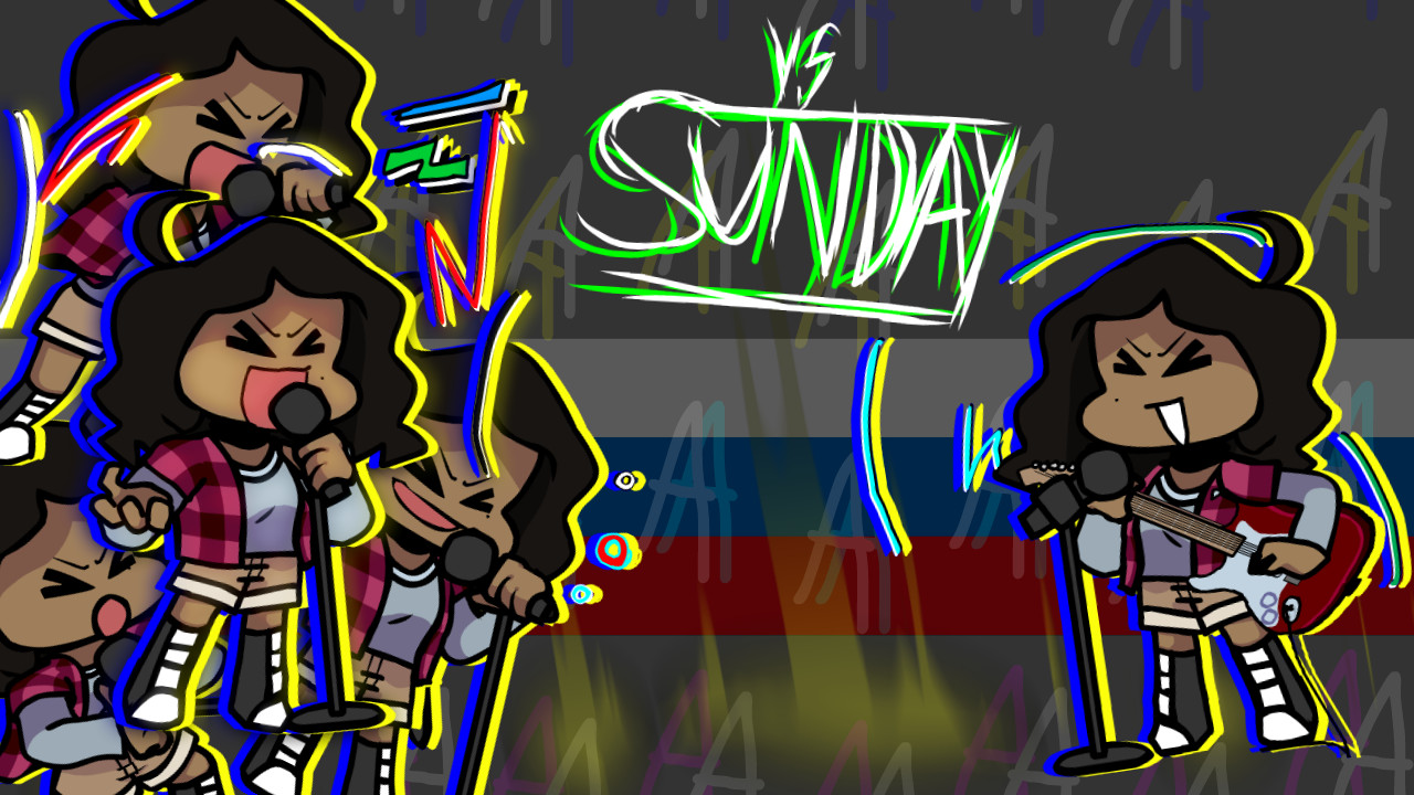 Russian "Vs Sunday" (Translate) Mod for Friday Night Funkin' | FNF Mods