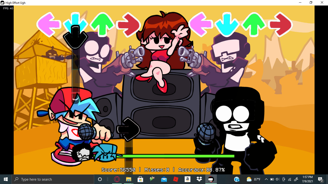 Bf Over Tankman! Mod for Friday Night Funkin' | FNF Mods
